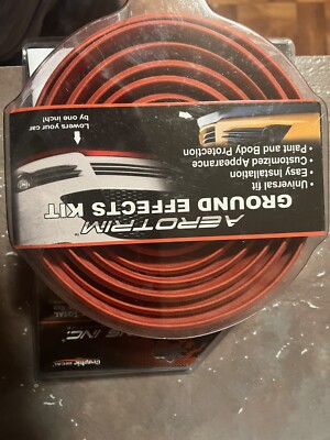 Aerotrim Ground Effects Kit RED 8.5 Feet Car Body Kit Illusions Inc | eBay