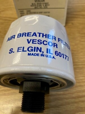 VESCOR HYDRAULICS FILTER 13062 3/4"NPT AIR FILTER W/ADAPTER | eBay