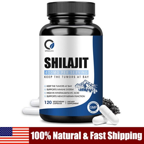 Himalayan Premium Pure Shilajit 120 Caps, Energy Boost,Extremely Potent ...