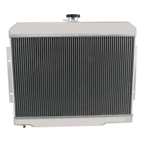 4Row Aluminum Radiator Shroud Fan Fit 1972-1986 Jeep CJ7 CJ5 CJ6 3.8L 4 ...