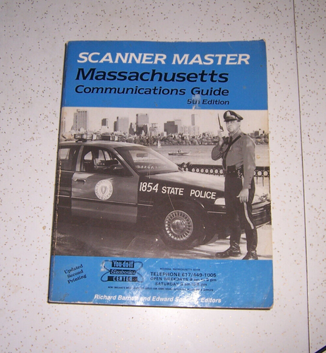 Scanner Master Massachusetts Communications Guide , 5th Edition | eBay