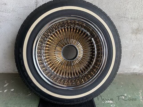 JDM Used DAYTON wire wheels 14100 spokes for Impala Cadillac Lincoln C ...