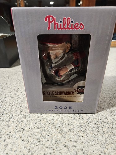 Kyle Schwarber SchwarBomb Card Show Bobble 2025 Limited Phillies ...