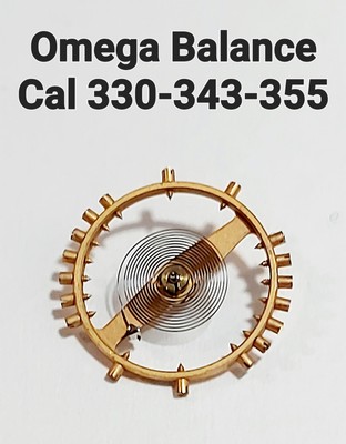 OMEGA Balance/Unruh CAL 330-355 28.10 Part #721 BALANCE COMPLETE ...