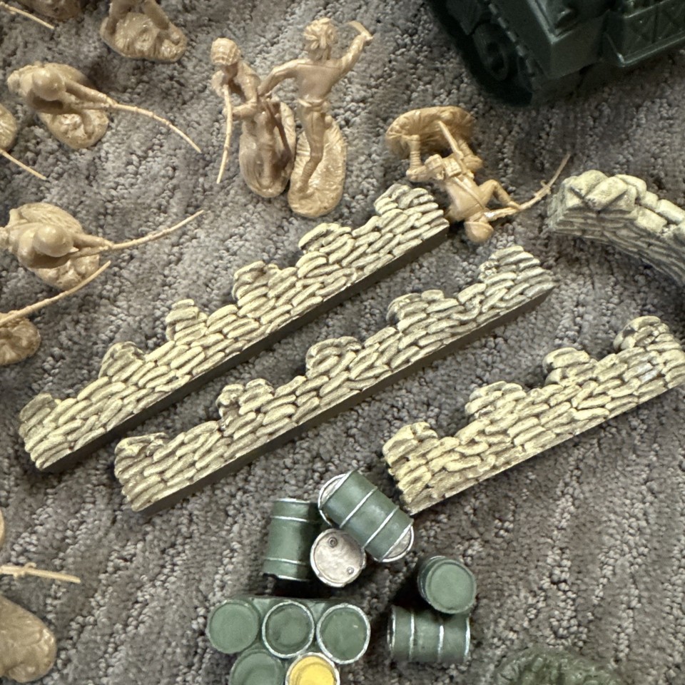 Toy Soldiers of San Diego TSSD WWII Battle For the Pacific Playset Lot ...