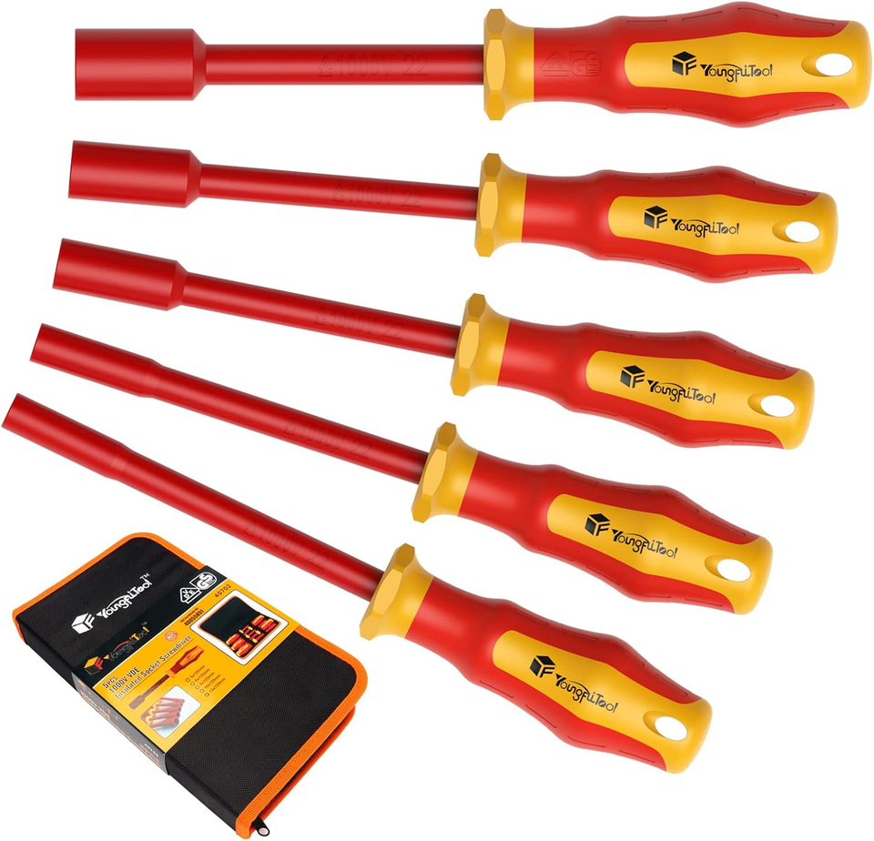 1000V Insulated Screwdriver Nut Driver Set VDE GS Certificated ...