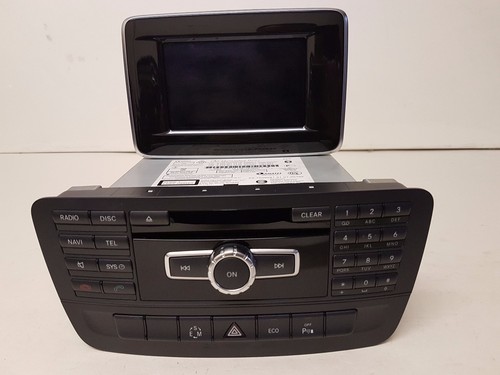 MERCEDES BENZ W176 A180 AMG 2014 SAT NAV HEAD UNIT & MULTI FUNCTION ...