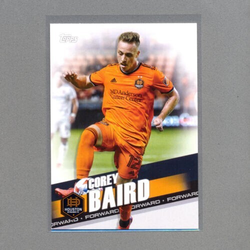 2022 Topps MLS | Houston Dynamo - Corey Baird #80 | eBay