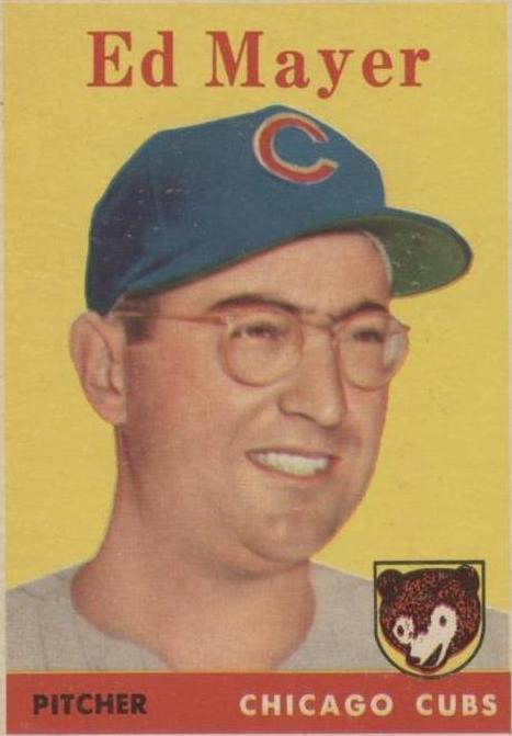 1958 Topps - Ed Mayer #461 (RC) for sale online | eBay