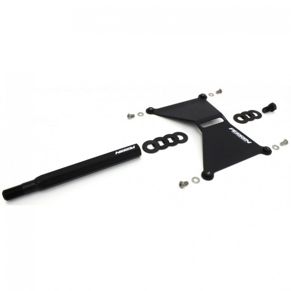 Perrin Front License Plate Relocation Kit for 02-07 Subaru WRX & STi ...