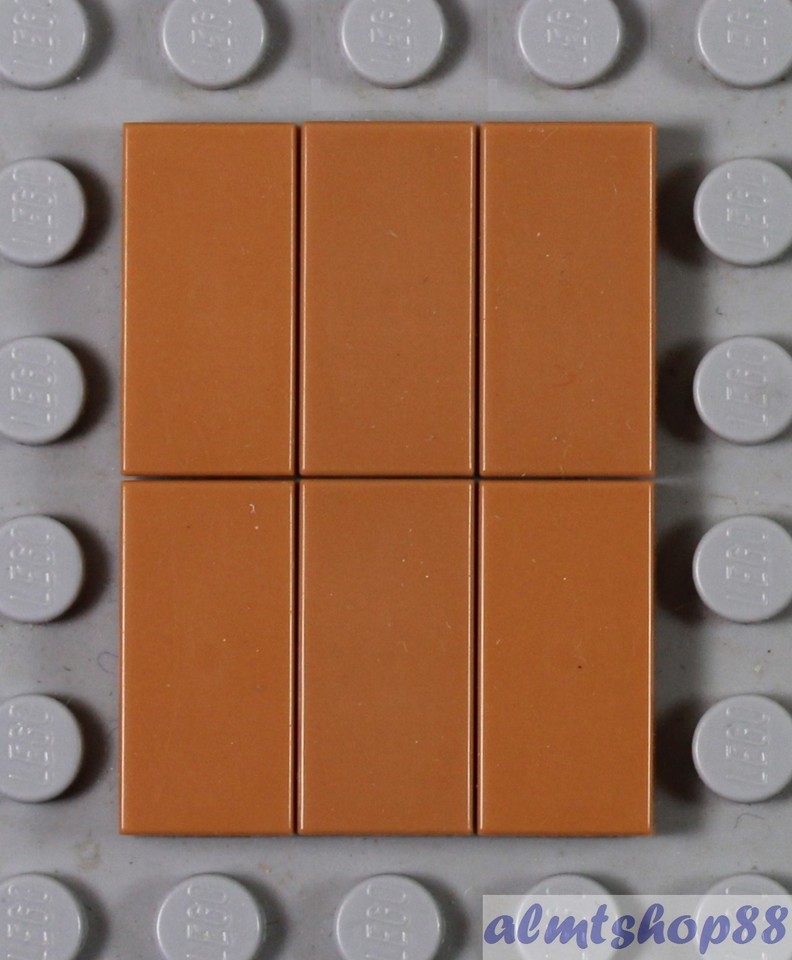 LEGO - 1x2 Tiles - PICK YOUR COLORS - Finishing Plate Smooth Flats ...