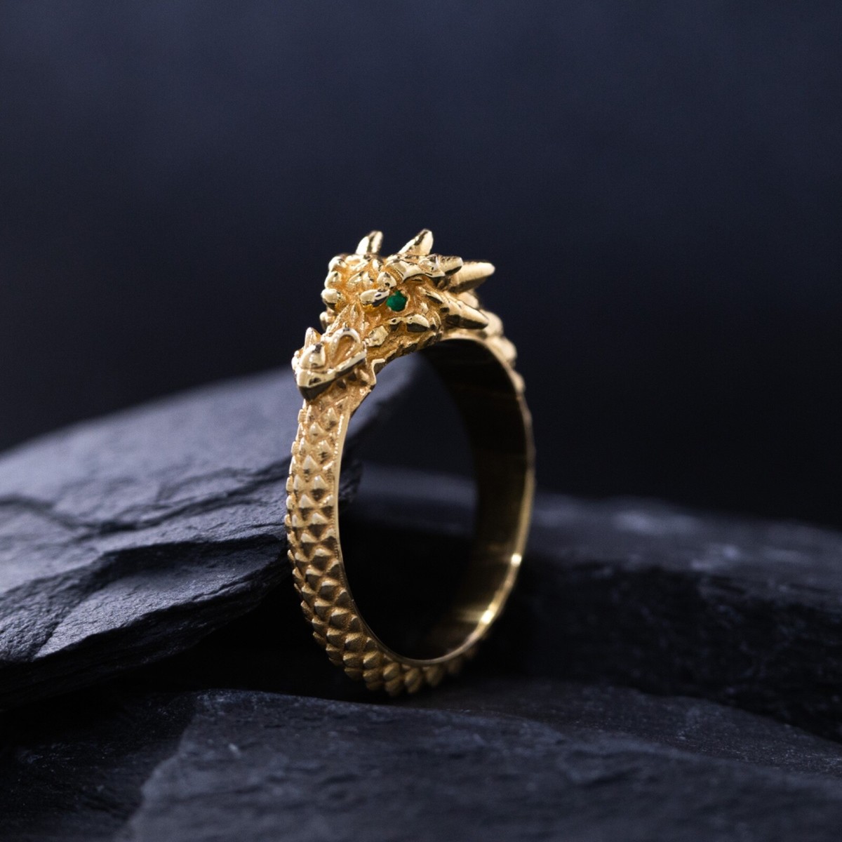 Ouroboros Engagement Ring Ouroboros Ring In Gold Ryan Jewelry