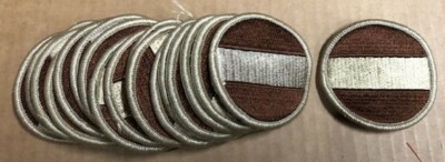 US Army Forces Command FORSCOM DCU desert 20 piece patch lot group m/e ...