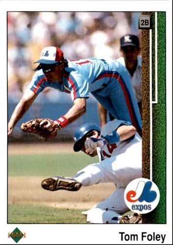 1989 Upper Deck Tom Foley .. Montreal Expos #441 | eBay