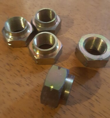 Fiat 124 All, 125, 132, 131, front wheel hub nut (left hand thread ...