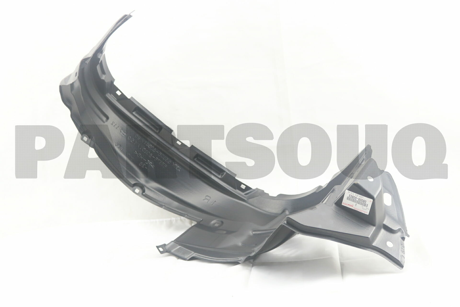 5380560080 Genuine Toyota SHIELD SUB-ASSY, FRONT FENDER SPLASH, RH ...