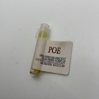 RARE BPAL Black Phoenix Alchemy lab Aged 2009 Dark Delicacies Poe Imp ...