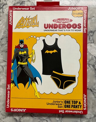 2015 Batgirl Junior’s Original Underoos 2x large New | eBay