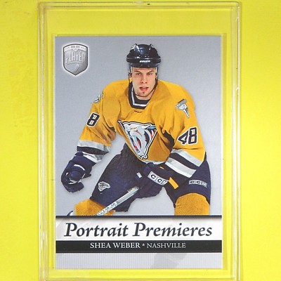 SHEA WEBER 2006-07 ROOKIE " PREMIERE PORTRAITS " #111 Nashville ...