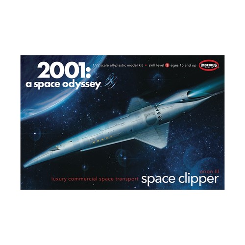 Moebius Mo Model Kit 2001 A Space Odyssey - Space Clipper (2022 Ed, SW ...