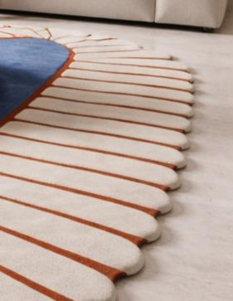 Designer Rug | Irregular Rug | Wool area Rugs | Living Room Rug | Hand ...