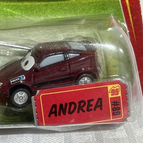 Disney PIXAR The World of Cars ANDREA #89 Race O Rama by Mattel NOC | eBay
