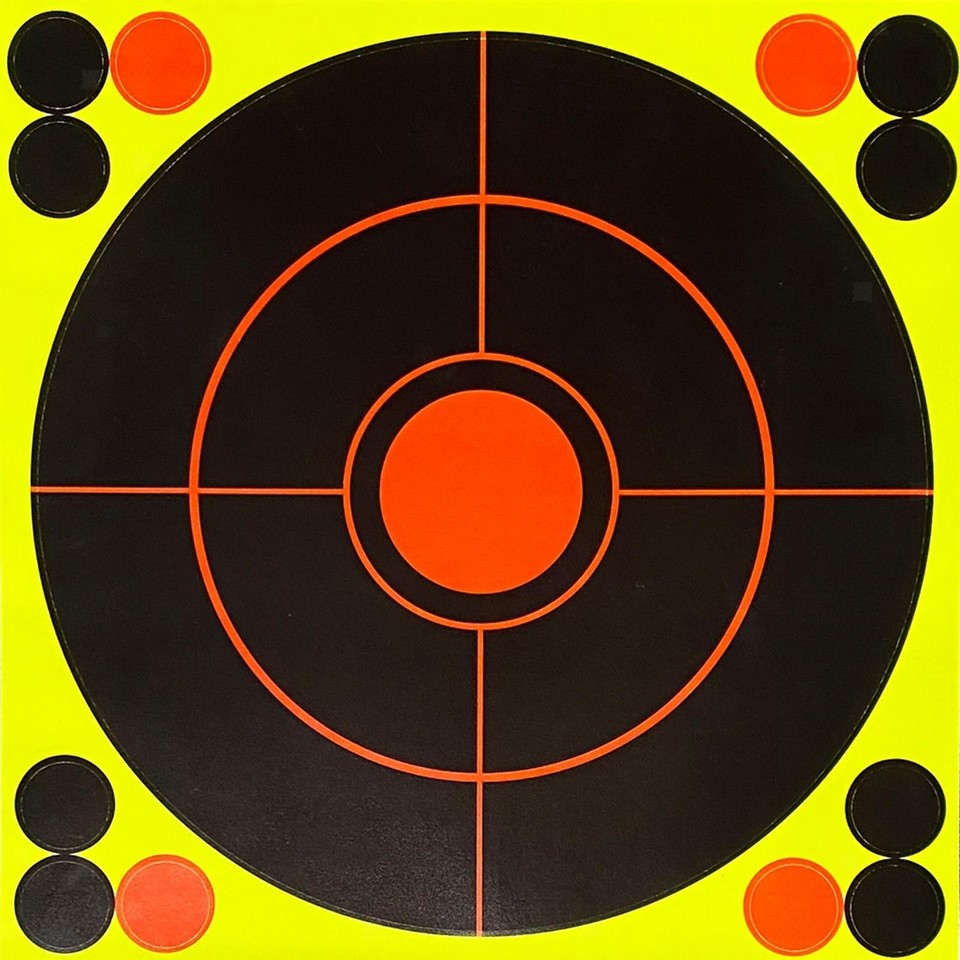 10 Pieces 8 \'\' Paper Target Archery Splash Targets Aim And | eBay UK