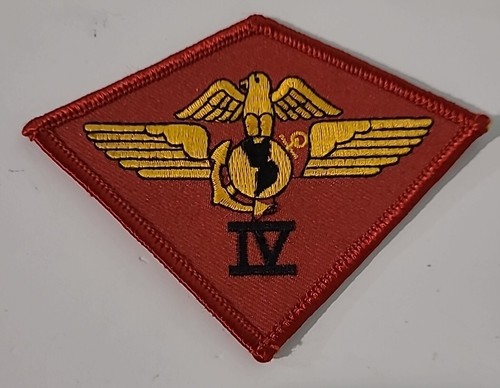 USMC 4th Marine Air Wing Embroidered Patch -new (10+ years Old | eBay