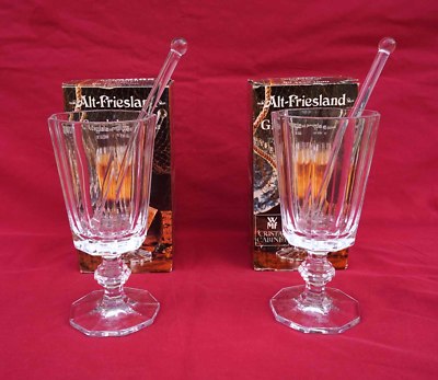 WMF Cristal Cabinet Model Punch Glass Cut Crystal Glass Signed Boxed | eBay