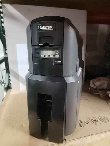 Datacard CD800 CLM ID Card Printer Embosser With Inline Lamination ...
