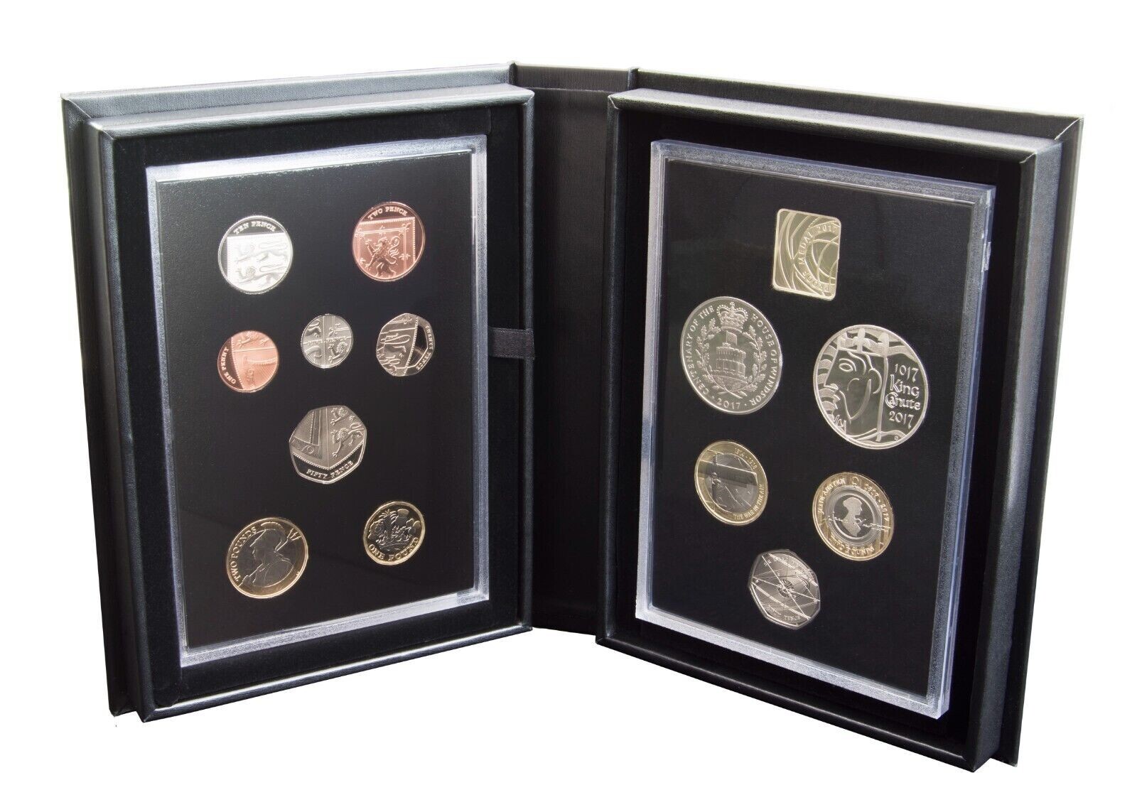 2017 ROYAL MINT UNITED KINGDOM PROOF COIN SET - DELUXE COIN COLLECTION ...