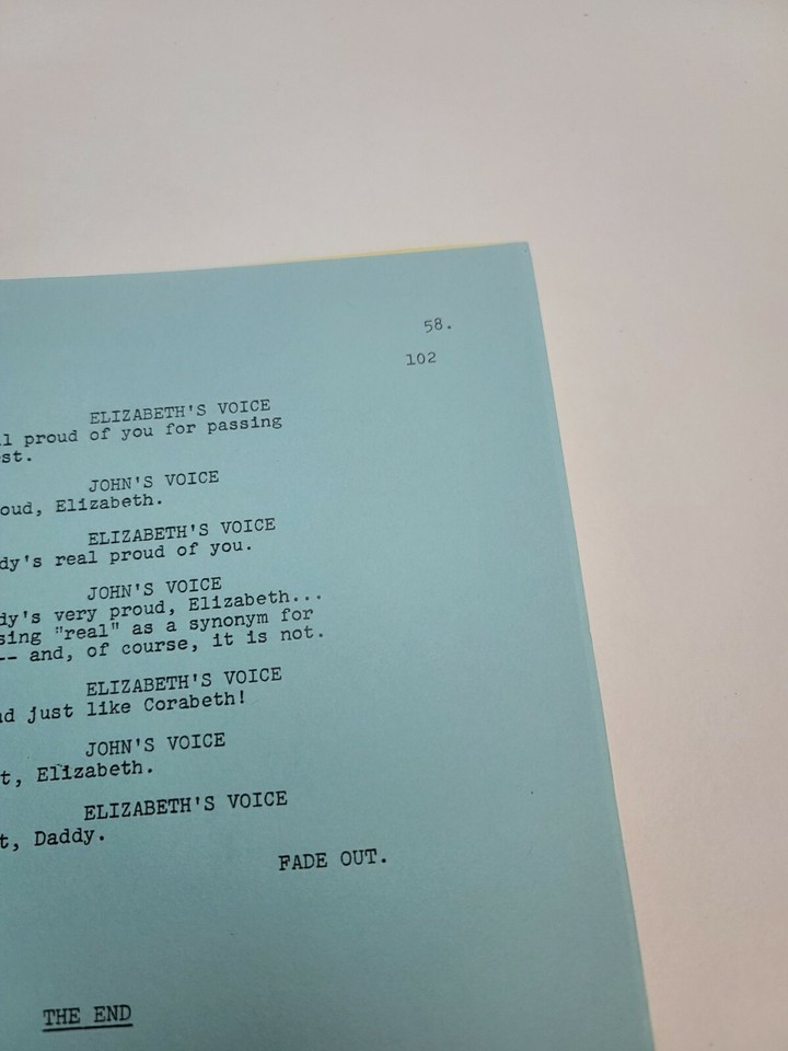 THE WALTONS / Kathleen Hite 1979 TV Script, Mary Beth McDonough "The ...