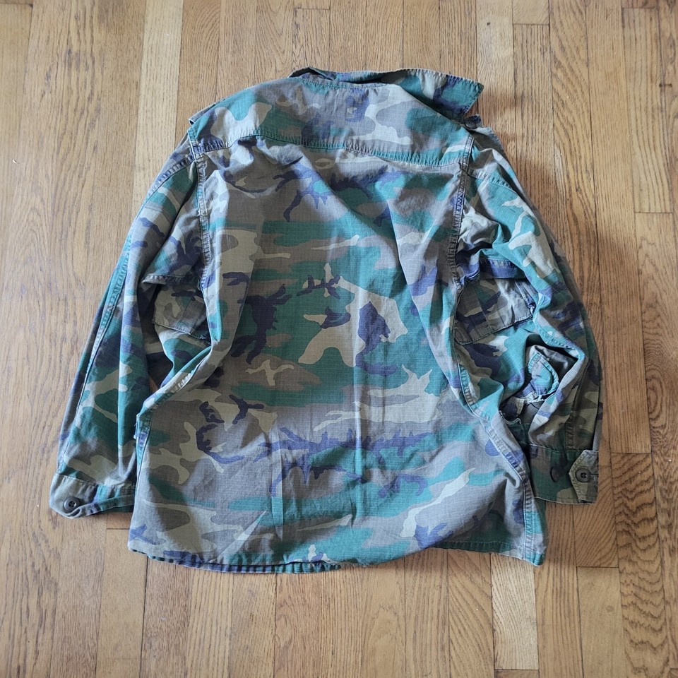 Vietnam Era ERDL camouflage US Military woodland summer weight BDU ...