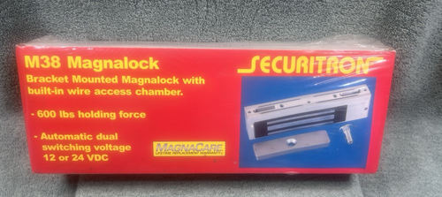 BRAND NEW (Sealed) Assa Abloy SECURITRON M38 Magnalock 600 Lbs. Holding ...