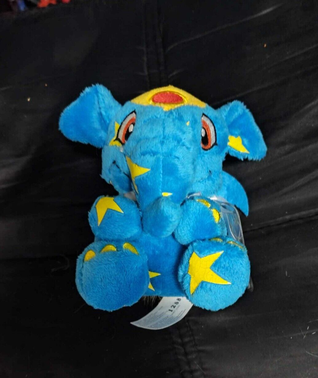 Neopets Starry Elephante Jakks Blue Series 3 With KeyQuest Virtual ...