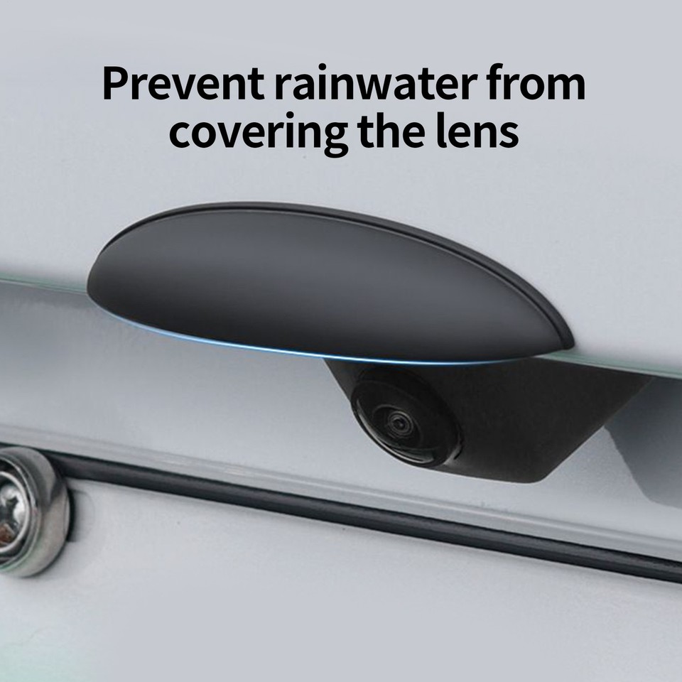 Car Reverse Camera Rain Shade Cover Automobile Rear Camera Guards Rain ...
