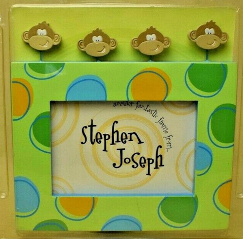 Stephen Joseph Inc. Whimsical Little Monkeys Childrens Room Photo Frame ...