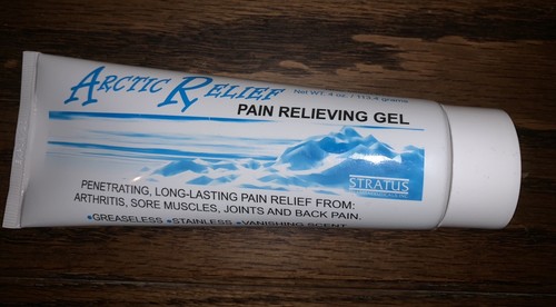Arctic Relief External Gel, Natural Menthol 4 oz Greaseless New Sealed ...