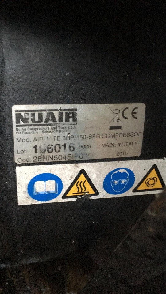 Nuair 150lt Compressor | eBay UK