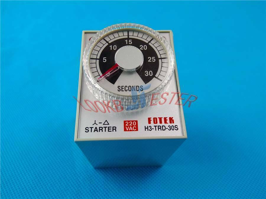 220v Fotek H3-TRD-30S On Delay Timer New In Box | eBay