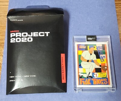 Topps Project 2020 Frank Thomas 1990 Topps by Fucci #96 White Sox | eBay