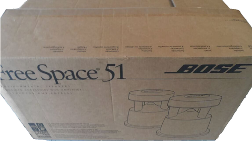Bose Free Space 51 Outdoor Speakers Pair Green 6 OHM Brand New ...