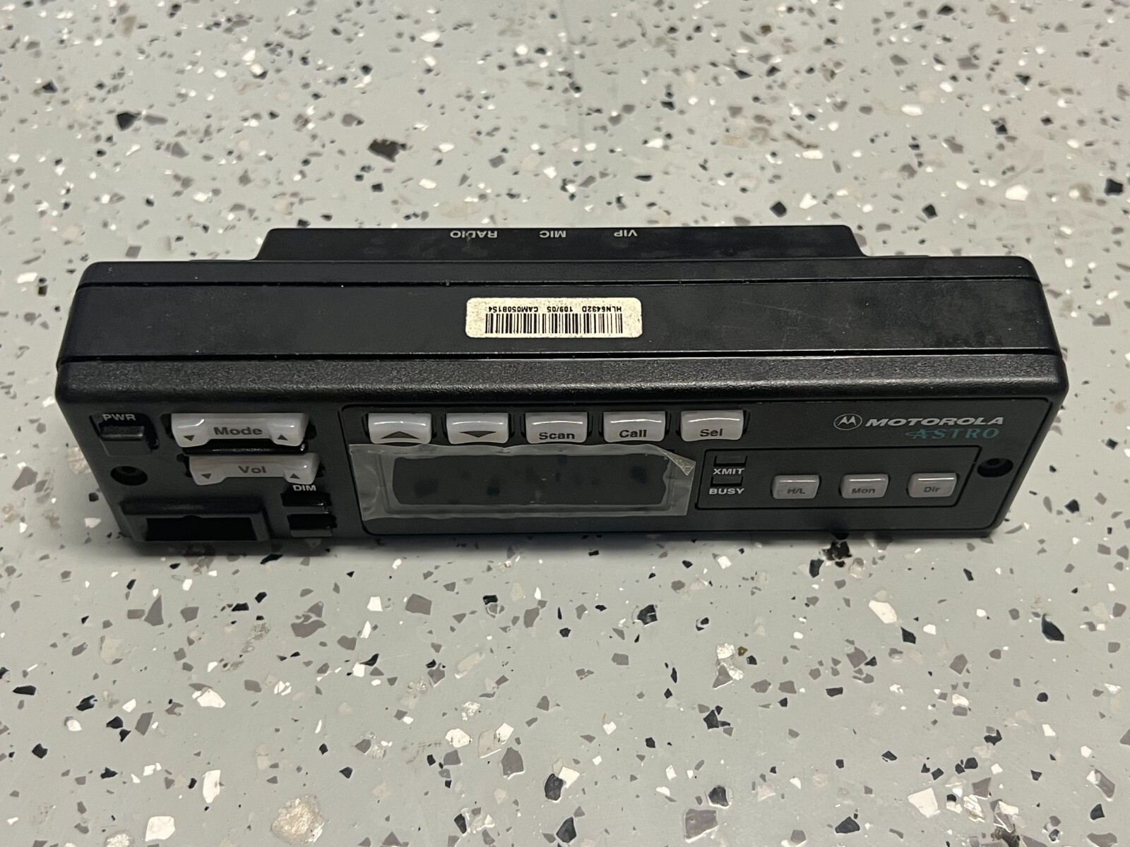 Motorola Astro Spectra Remote Radio Control Head HLN6432D - Excellent ...