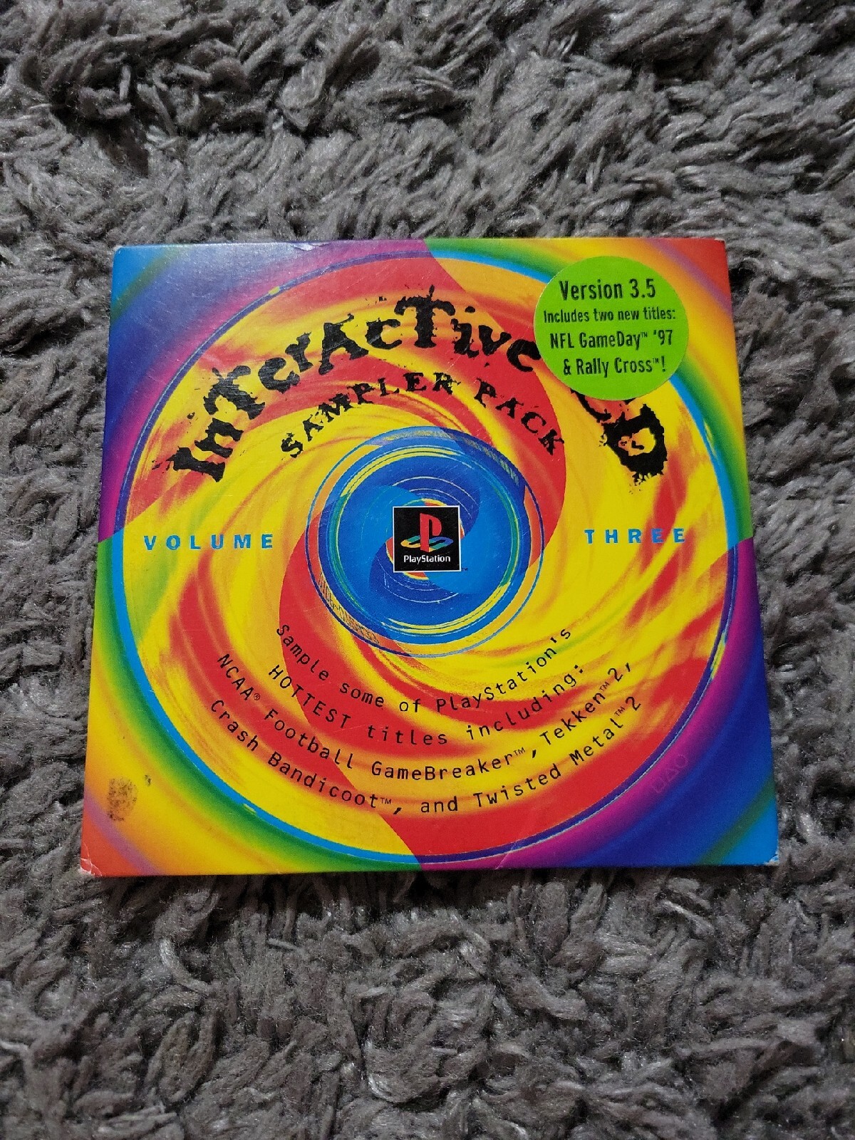 PS1 Playstation 1 Interactive CD Volume 3 Sampler | eBay