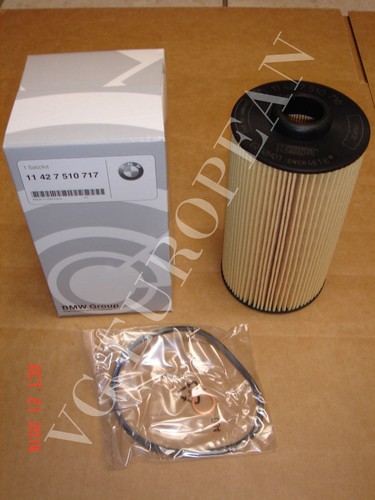 BMW E38 E39 Genuine Engine Oil Filter Kit NEW 540i 740i 740iL 750iL M5 ...