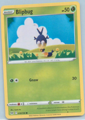 Blipbug 018 NM! Pokemon! | eBay
