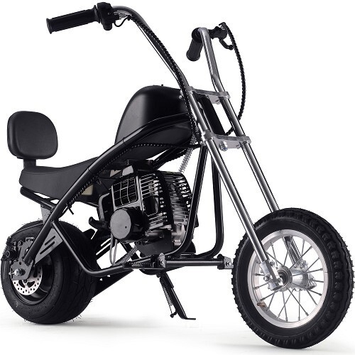 MotoTec 49cc Gas Mini Chopper V2 Black | eBay