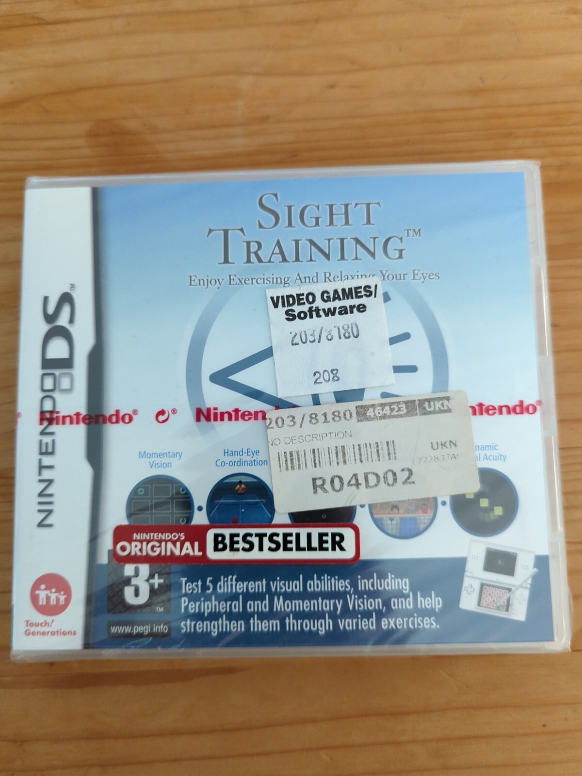 Sight Training: Enjoy Exercising& Relaxing your eyes (Nintendo DS, 2007 ...