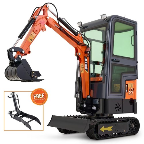 13.5 hp Mini Excavator 1 T Mini Digging Machine Briggs&Stratton EPA ...