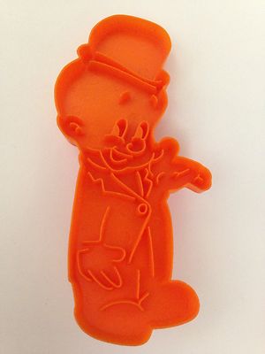 Orange 5" Warner Brothers Elmer Fudd Cookie Cutter Art Mold | eBay